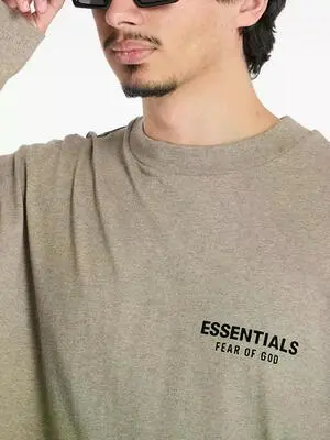Fear Of God Crew-neck Long-sleeve T-shirt - Grey