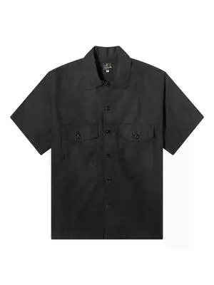Needles Fatigue Short-sleeve Flap-pockets Shirt