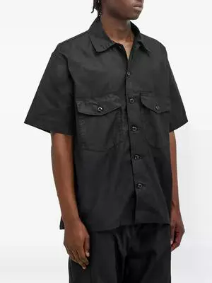 Needles Fatigue Short-sleeve Flap-pockets Shirt