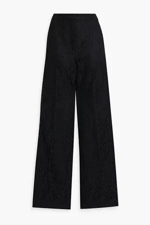 Theory Corded Lace Wide-leg Pants