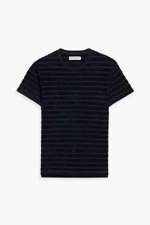 Orlebar Brown Sammy Striped Cottonterry Tshirt