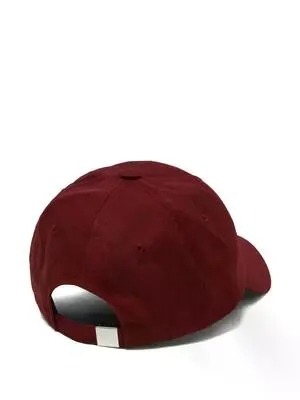 We11Done Bear Logo Baseball Cap - Red