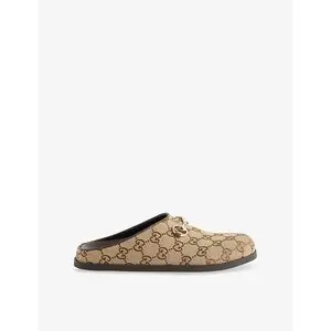 Gucci Canvas Slip Ons