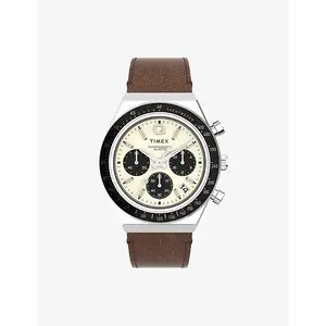 Timex 40mm Chronograph Diver Watch - Cream
