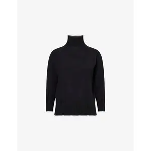 Simone Rocha Open-back High-neck Cashmere Jumper