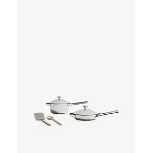 OUR PLACE Titanium Cookware Duo - Chrome