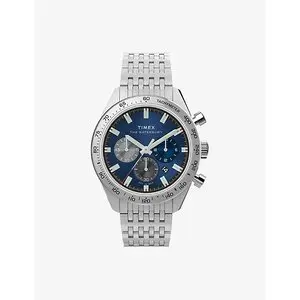 Timex® Waterbury Traditional Chronograph Bracelet Watch - Blue