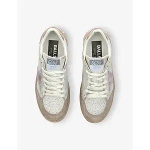 GOLDEN GOOSE Ball Star Leather Low-top Trainers - White/comb