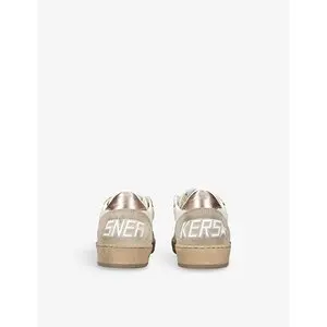 GOLDEN GOOSE Ball Star Leather Low-top Trainers - White/comb