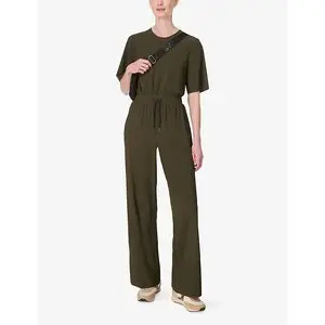 Sweaty Betty Explorer Short-sleeve Jersey Jumpsuit