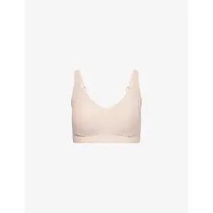 Chantelle Lab Softstretch Power Non-wired Bra - Golden Beige