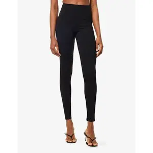 Commando Neoprene Stretch-woven Leggings