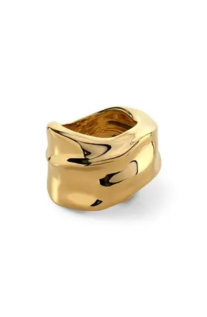 Monica Vinader Nomade Bold Ring - 18k Gold Vermeil