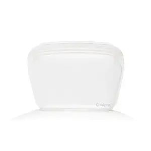 CUISIPRO Pack-it Silicone Reusable Stand Up Storage Bag - Clear