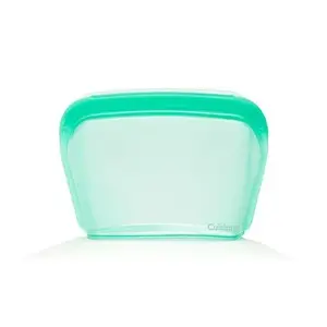 CUISIPRO Pack-it Silicone Reusable Stand Up Storage Bag - Green