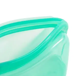 CUISIPRO Pack-it Silicone Reusable Stand Up Storage Bag - Green