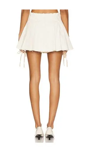 MILKWHITE Mini Skirt