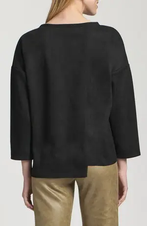 APNY Asymmetric Pullover - Black