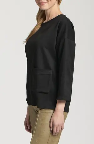 APNY Asymmetric Pullover - Black
