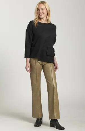 APNY Asymmetric Pullover - Black