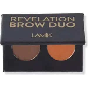 LAMIK Revelation Brow Duo - Dark Brown/significance