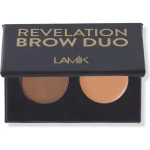 LAMIK Revelation Brow Duo - Medium Brown/eloquence