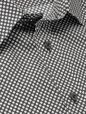 TOM FORD Polka-dot Lyocell Shirt - Gray