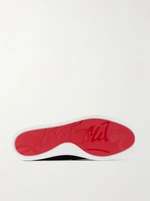 CHRISTIAN LOUBOUTIN Chambeliboat Nubuck Loafers - Black