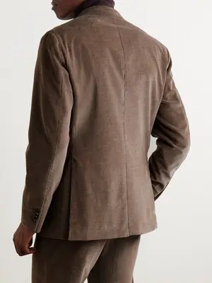 Caruso Cotton-blend Corduroy Suit Jacket