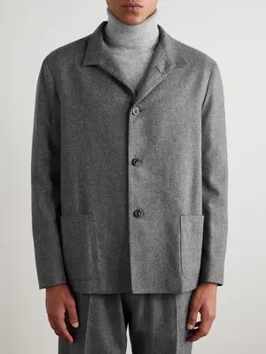 Boglioli Unstructured Virgin Wool-twill Suit Jacket
