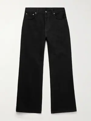Cotton Wide-Leg Jeans for Men