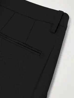 Boglioli Straight-leg Wool-blend Trousers