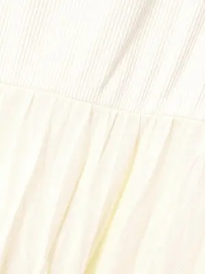 Johanna Ortiz Mariner Ribbed Knit Maxi Dress - Neutrals