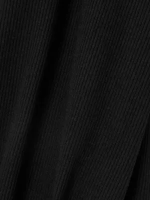 Johanna Ortiz Muraya Cropped Jersey T-shirt - Black