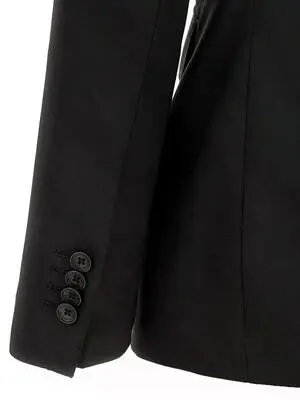 Tagliatore Double-breasted Peak-lapel Suit - Black