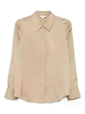 Vince Silk-blended Shirt