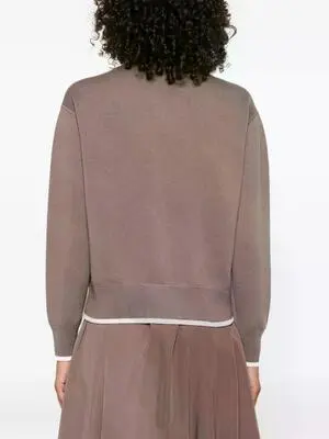 Kenzo Boke Flower 2.0 Embroidered High-neck Sweater - Brown