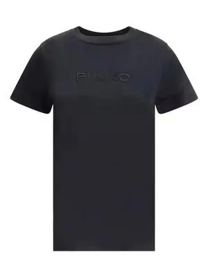 Pinko Logo-detail Cotton T-shirt