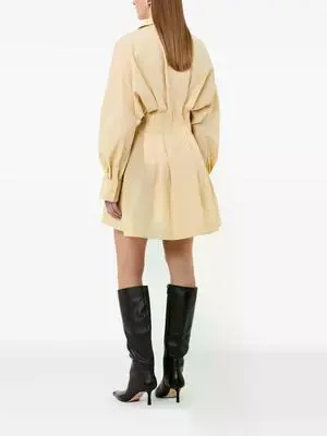 NICHOLAS Fabienne Pleated Shirt Dress