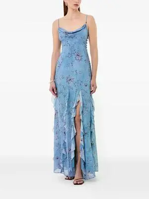 NICHOLAS Kamila Floral-print Maxi Dress