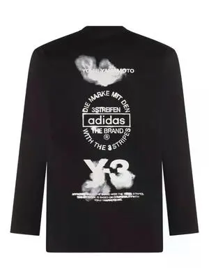 Y3 Logo-print Long-sleeve T-shirt