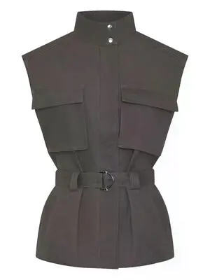 NICHOLAS Danna Belted Cargo-pocket Vest