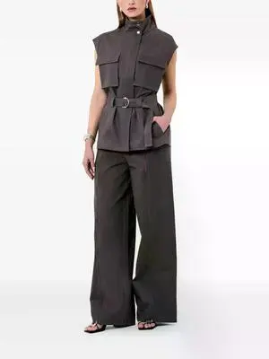 NICHOLAS Danna Belted Cargo-pocket Vest