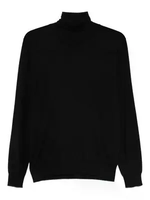Fedeli Turtleneck Sweater - Black