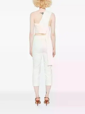 Cult Gaia Cropped One-shoulder Top