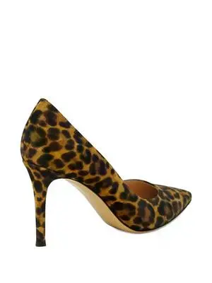 GIANVITO ROSSI 70mm Leopard-print Stiletto Pumps