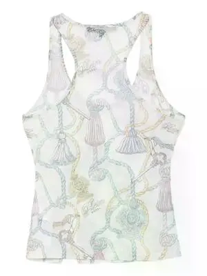 Philipp Plein Printed Tank Top
