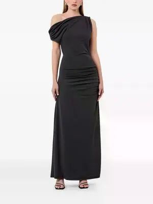 NICHOLAS One-shoulder Maxi Dress - Black
