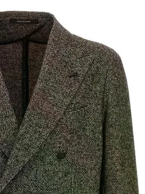 Tagliatore Micro-pattern Double-breasted Blazer