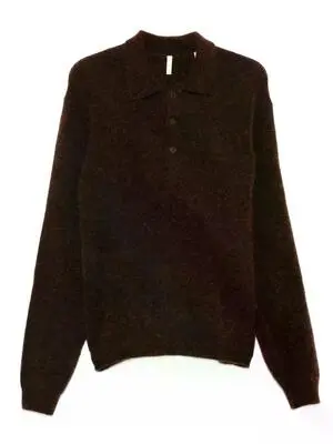 Sunflower Button Detailed Sweaters For Men